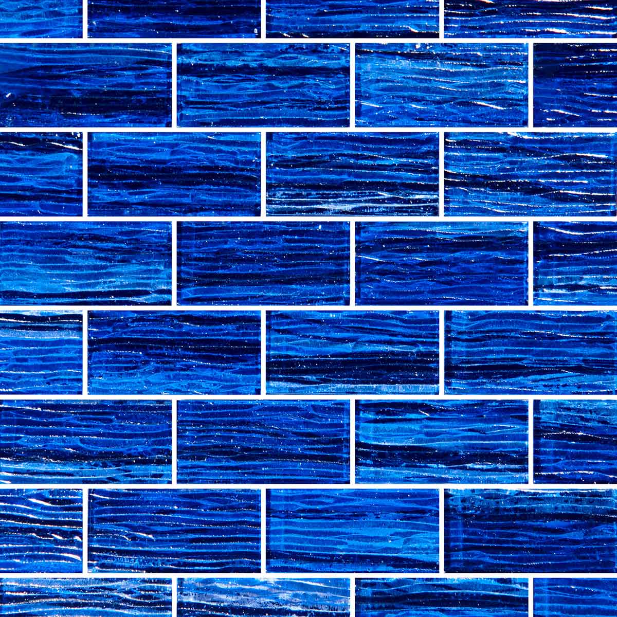 Marina Blue 1.5x3 Glass Tile – AquaTiles