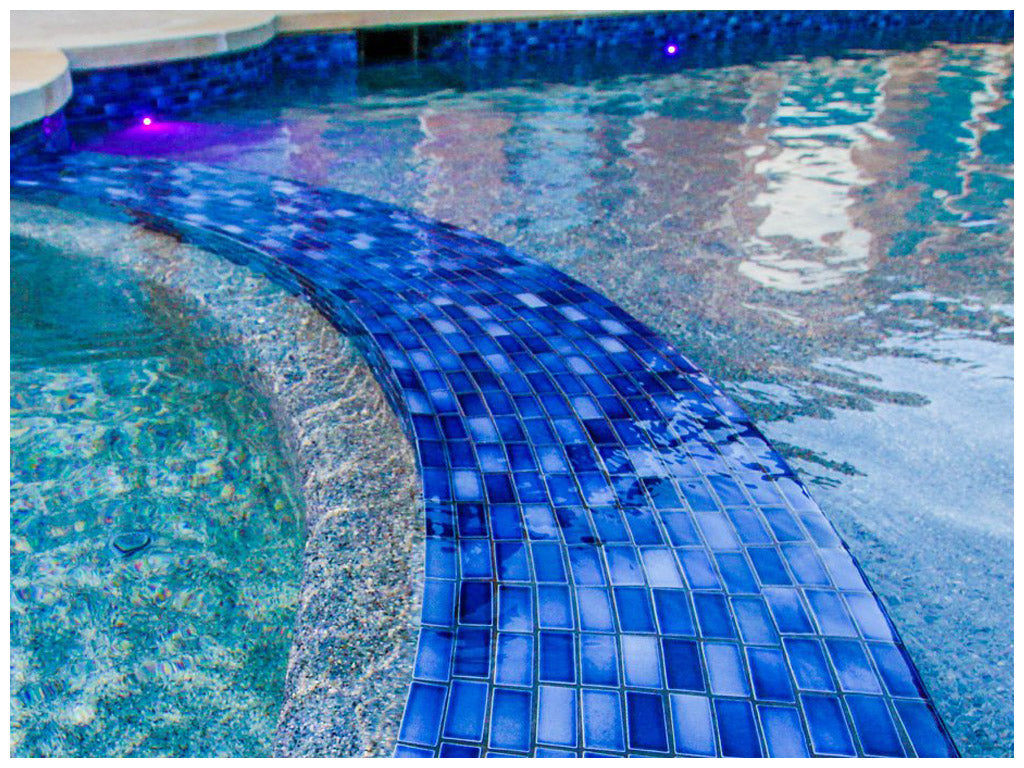 Submersible Pool Tiles | Waterline Pool Spa Tiles – AquaTiles