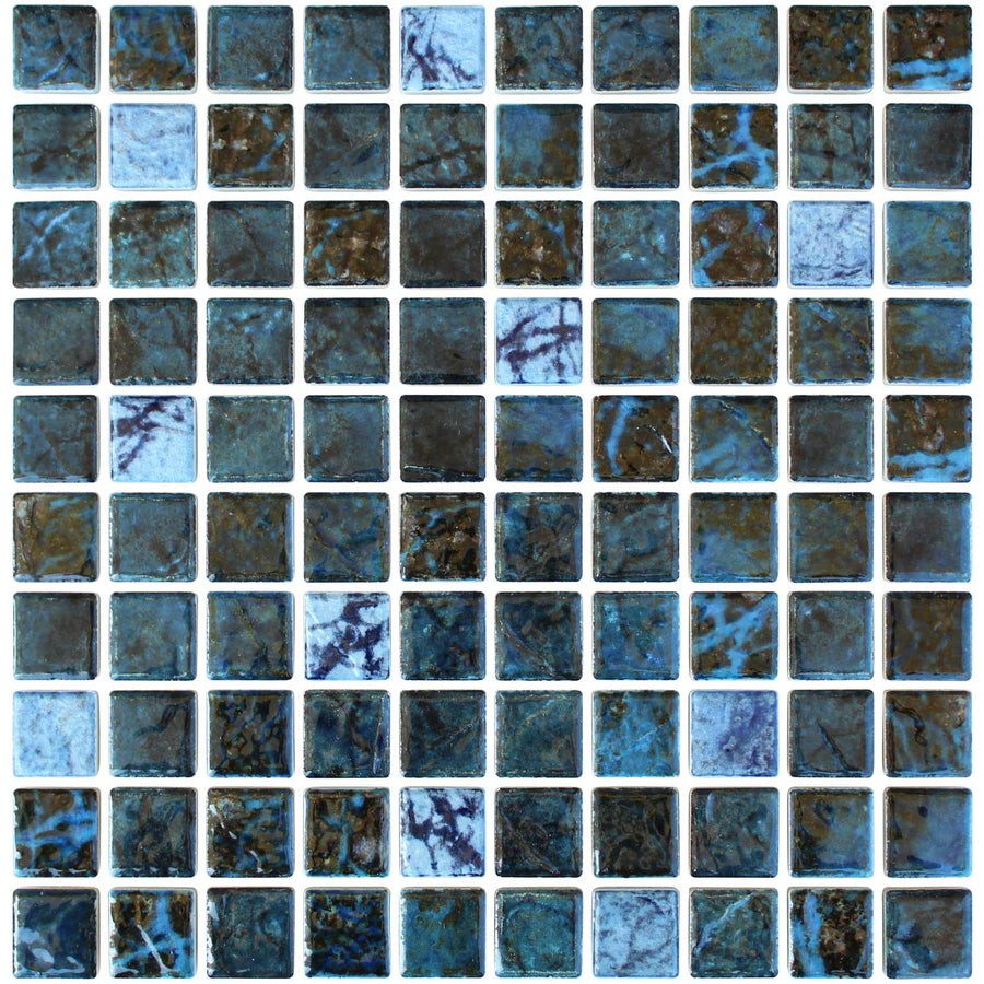 Waterline Pool Tile - Porcelain and Glass Mosaics – AquaTiles