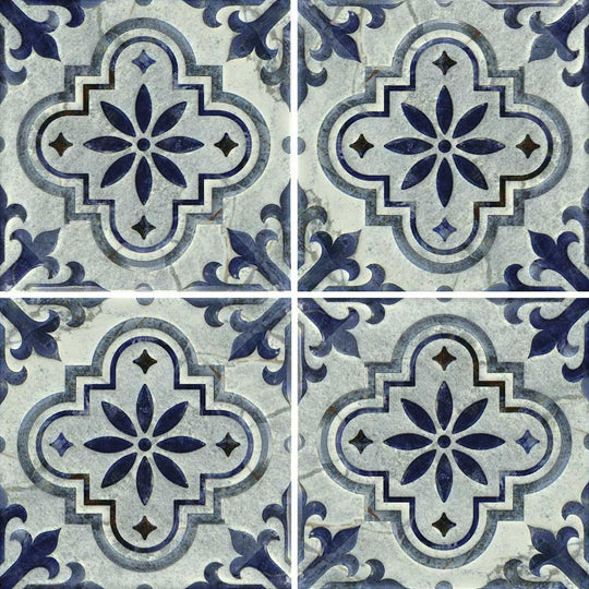 Flora Belize 6" x 6" Porcelain Tile – AquaTiles
