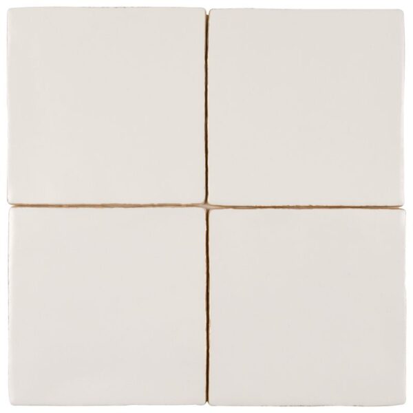 Lace Cream 5" x 5" Matte Ceramic Tile – AquaTiles