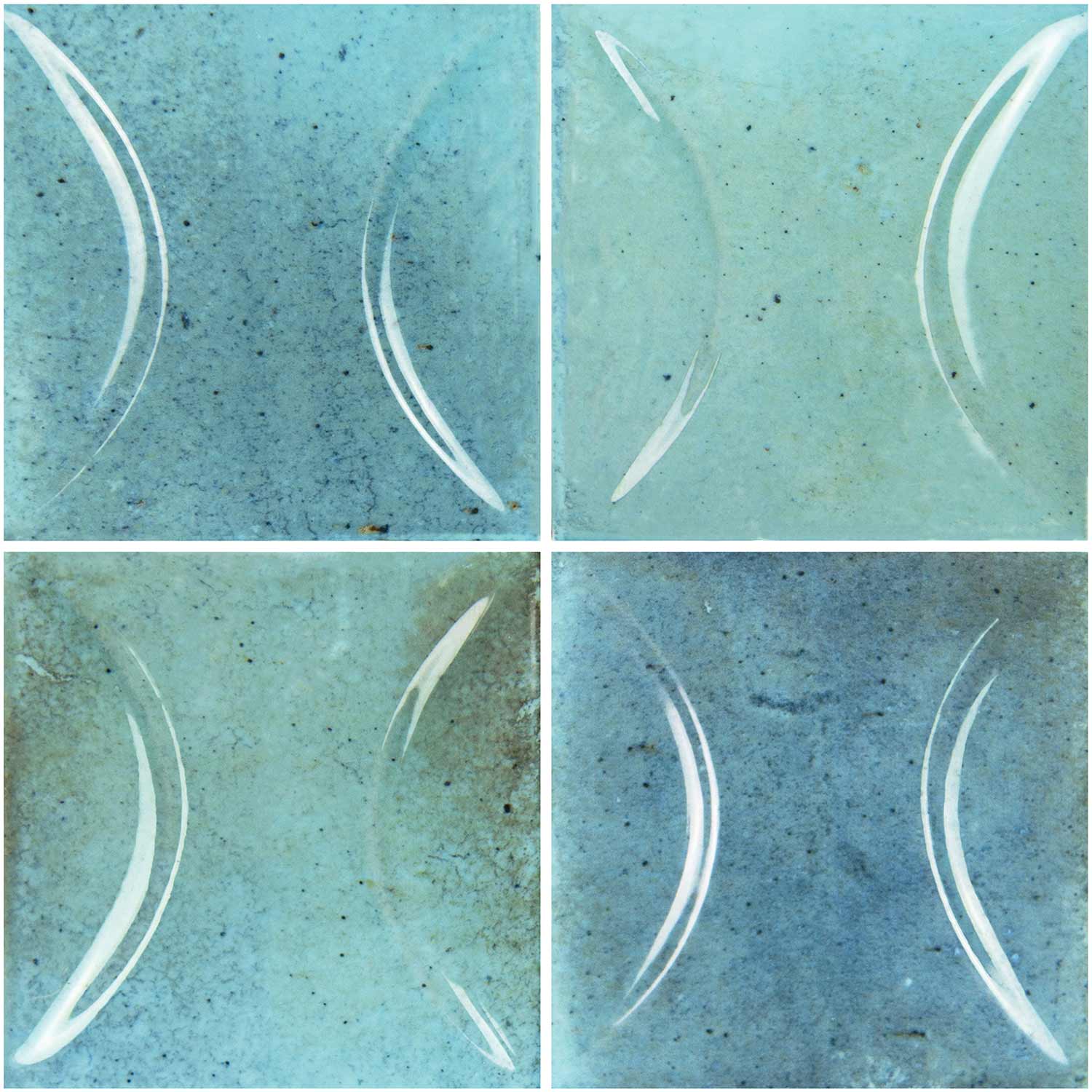 Verdigris Relief 6" x 6" Porcelain Tile – AquaTiles