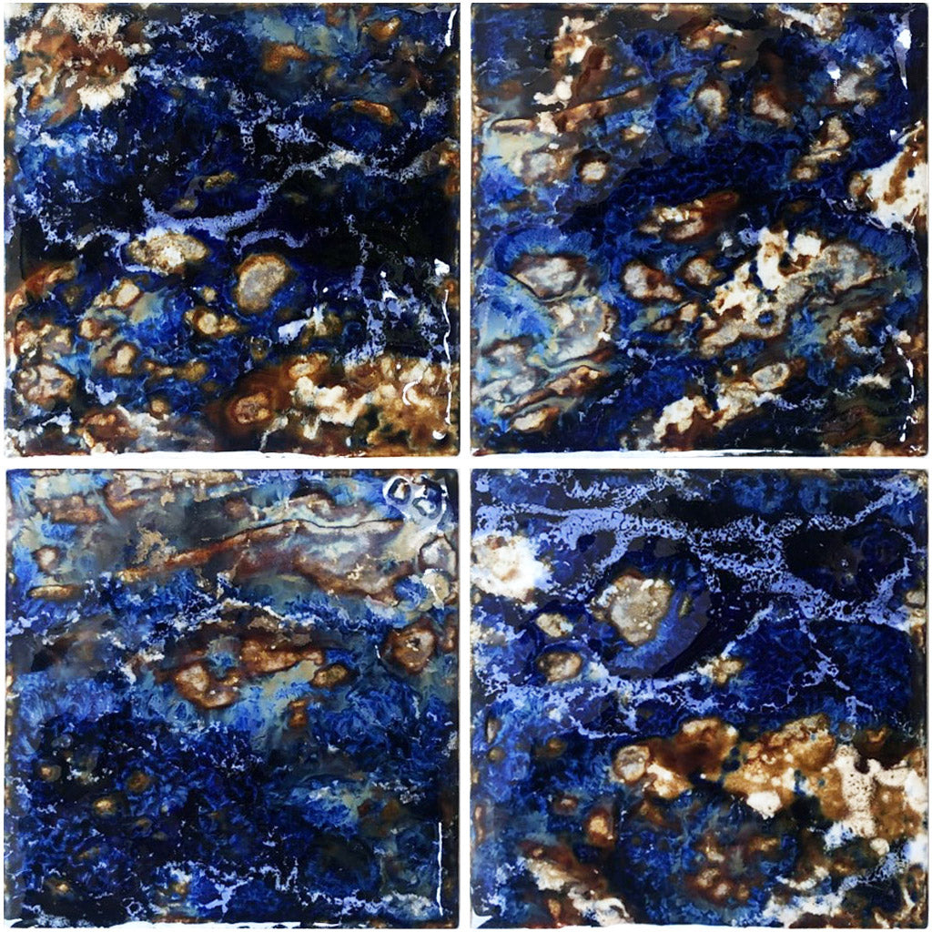 Blue Lake 6" x 6" Glossy Porcelain Waterline Pool Tile – AquaTiles