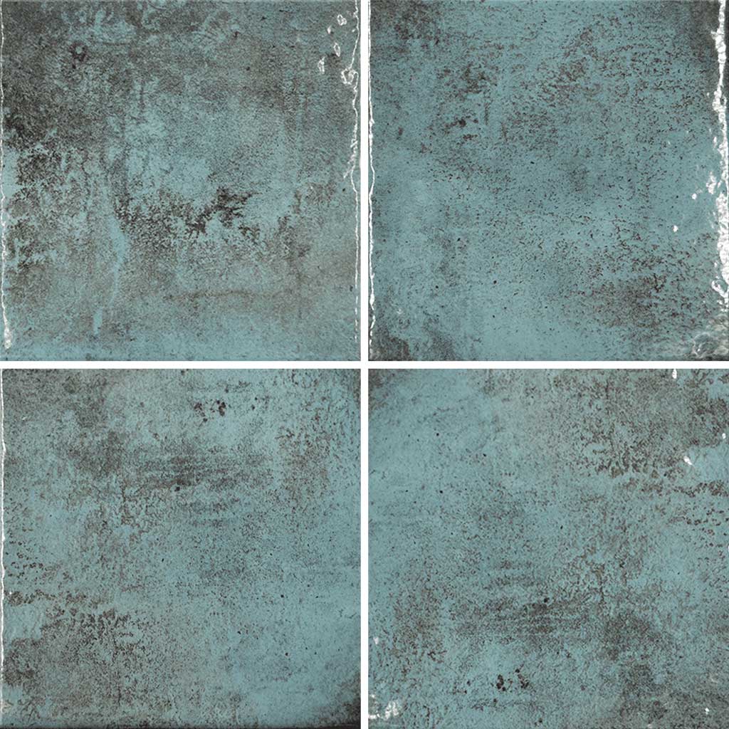 Cadet Blue 6" x 6" Porcelain Pool Tile – AquaTiles