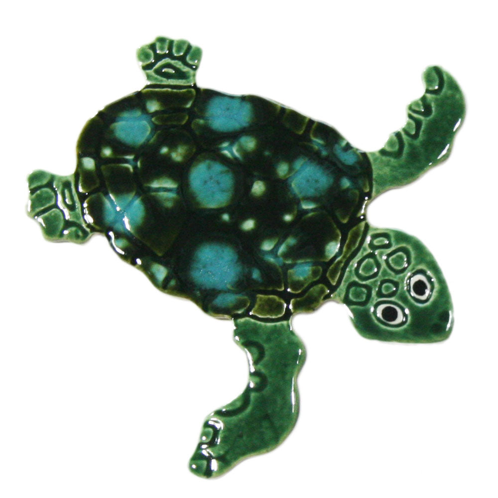 Baby Turtle 4" x 5" Pool Mosaics – AquaTiles