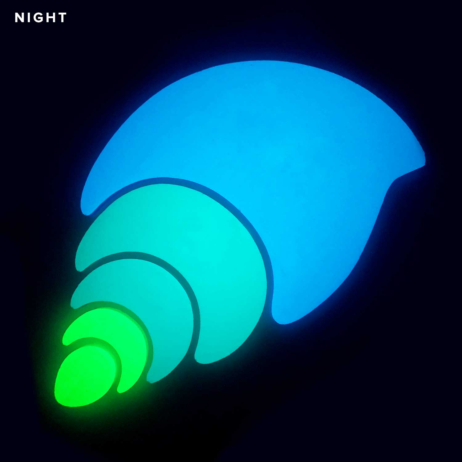 Nutmeg Shell Glow in the Dark Pool Mosaic – AquaTiles