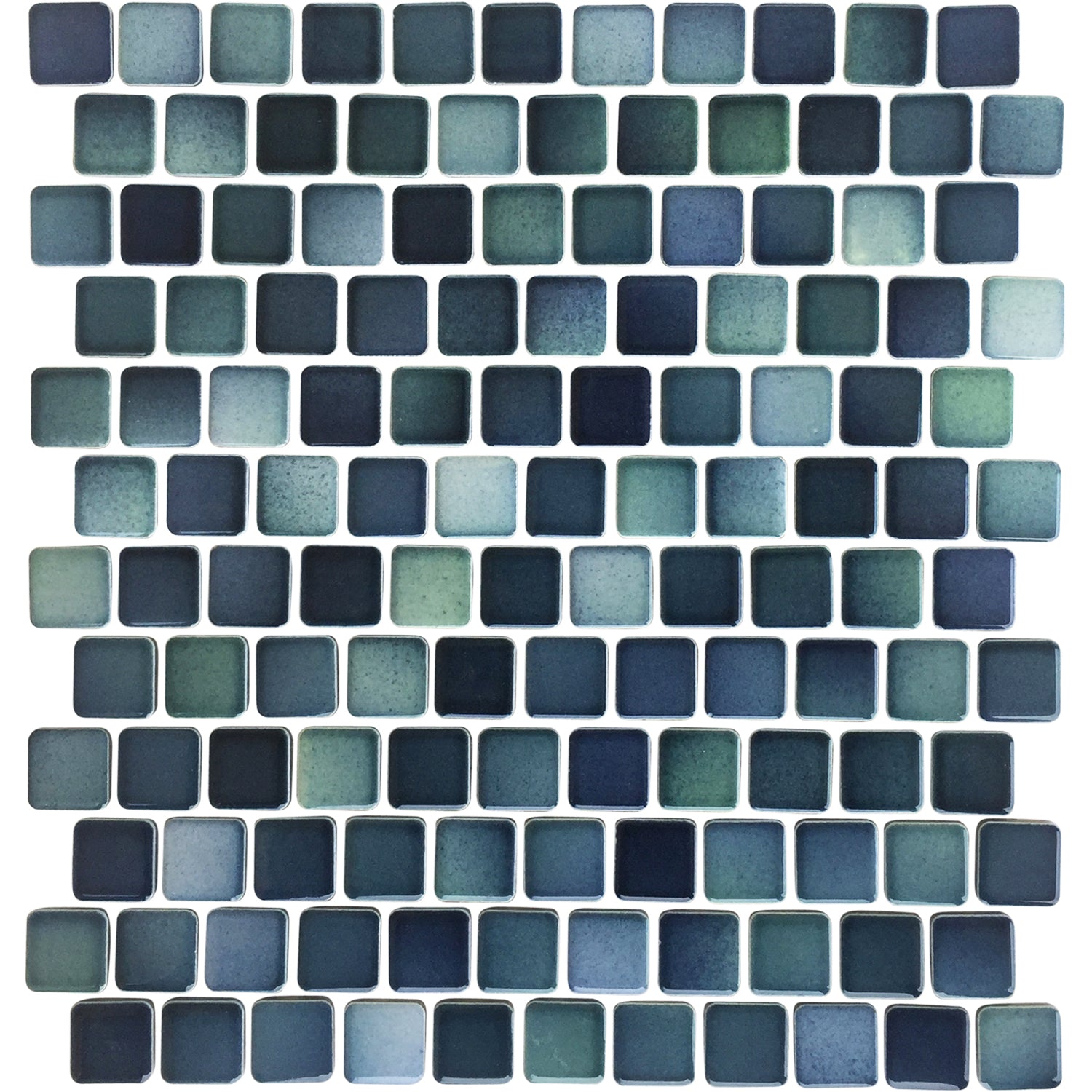 North Sea 1" x 1" Porcelain Pool Tile – AquaTiles