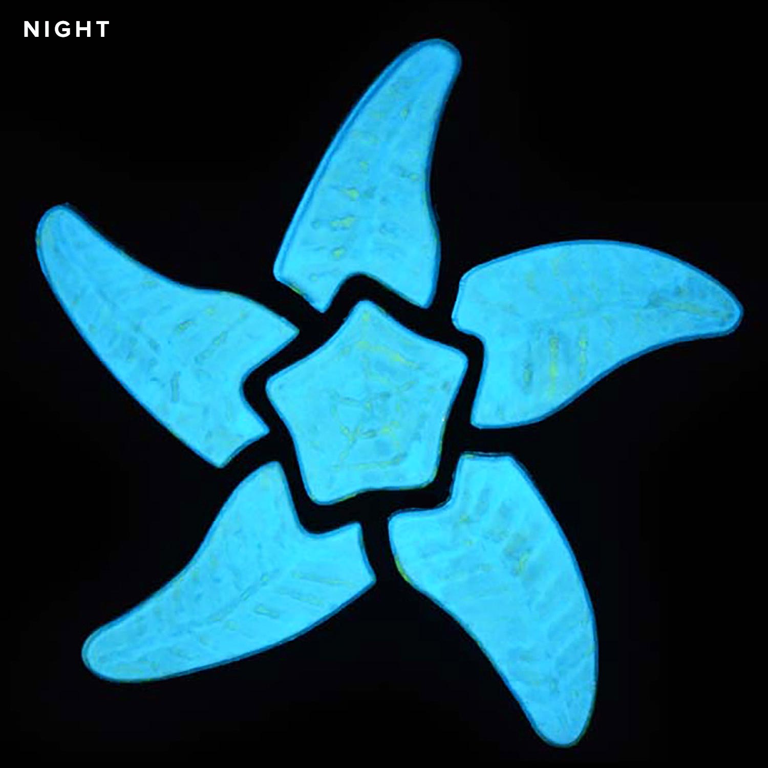 Starfish Glow in the Dark Pool Mosaic – AquaTiles