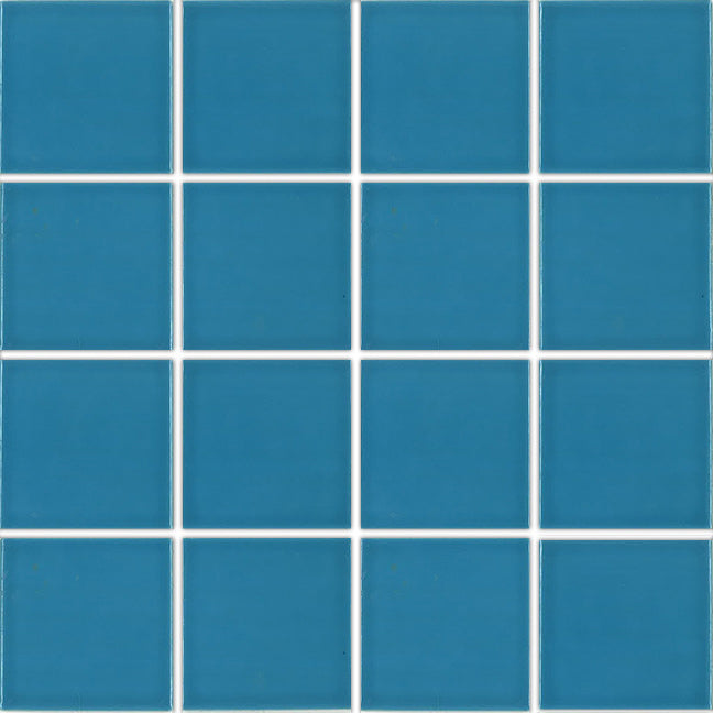 Sky Blue 3" x 3" Porcelain Pool Tile – AquaTiles